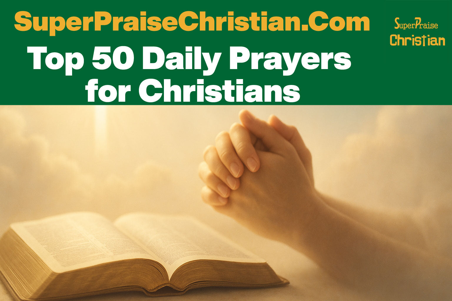 Top 50 Daily Prayers for Christians Seeking Strength and Faith ...
