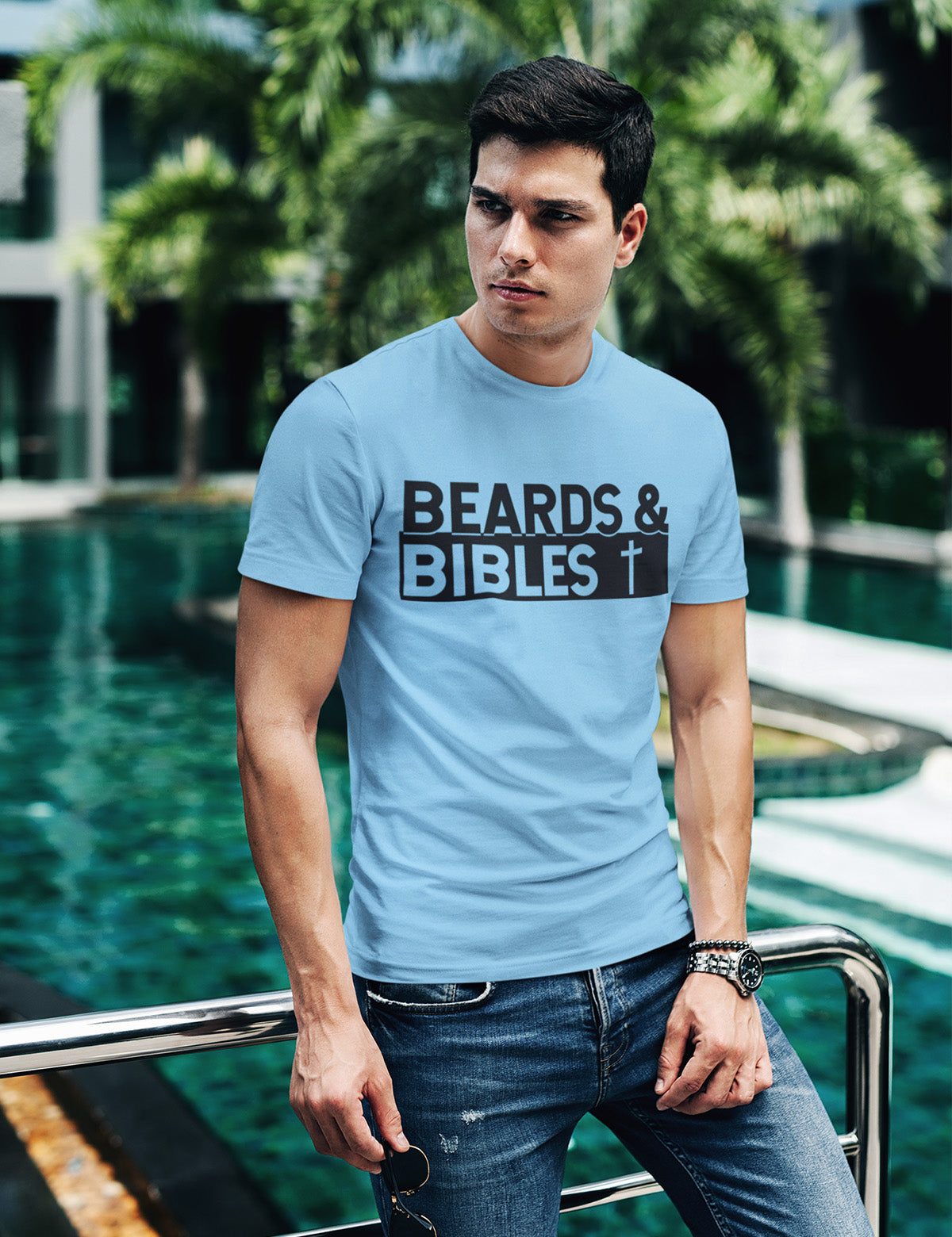 Beards and Bible Christian Dad Shirts – SuperPraiseChristian