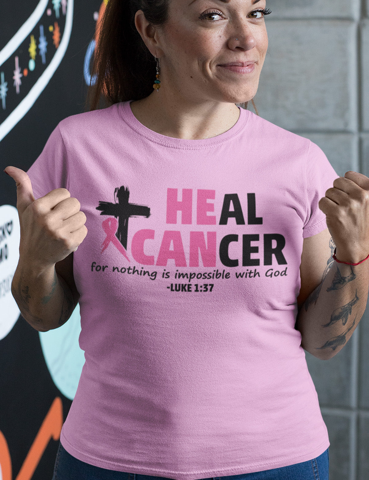 Heal Cancer Christian Bible Verse Shirt – SuperPraiseChristian